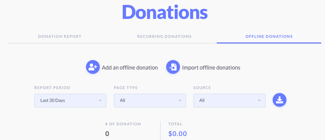 Donation Management and Reports – Mightycause Support Center